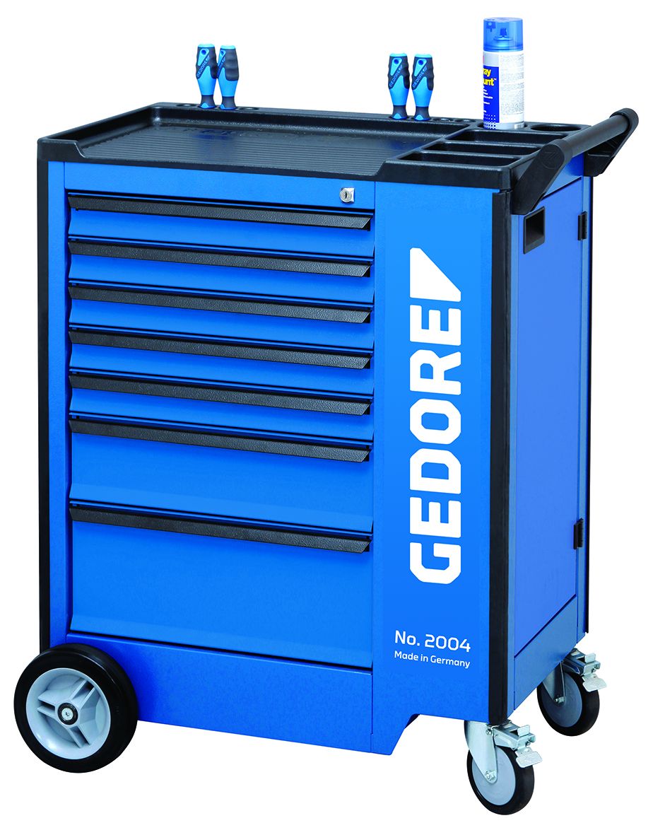 Gedore Tool trolley with 7 drawers