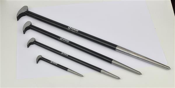 Rolling head pry bar set store