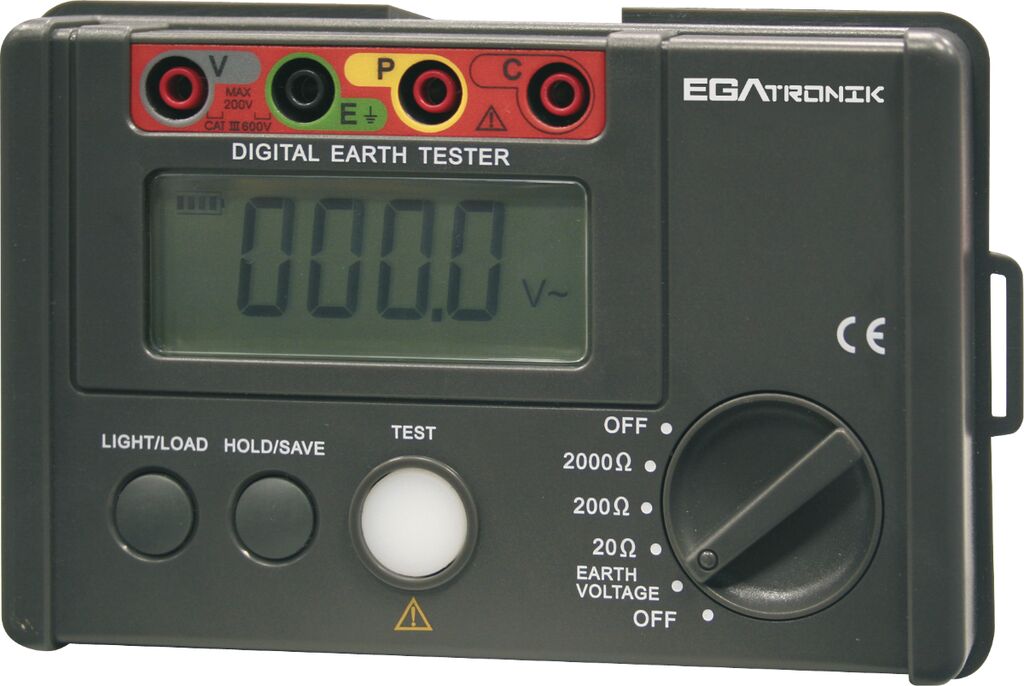 EGA Master EARTH TESTER 0-2000 Ohm EGATRONIK
